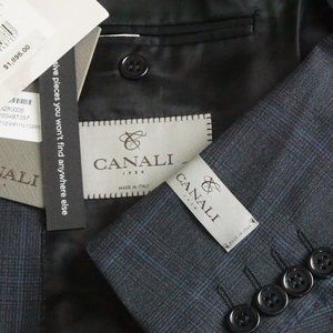 Canali | Suits & Blazers | Canali 934 Current Silver Label Gray Blue ...